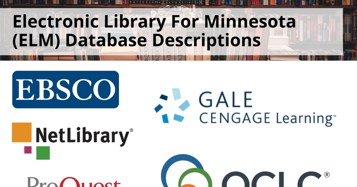 Database Minnesota Electronic Library - A Research Library In Your Hand